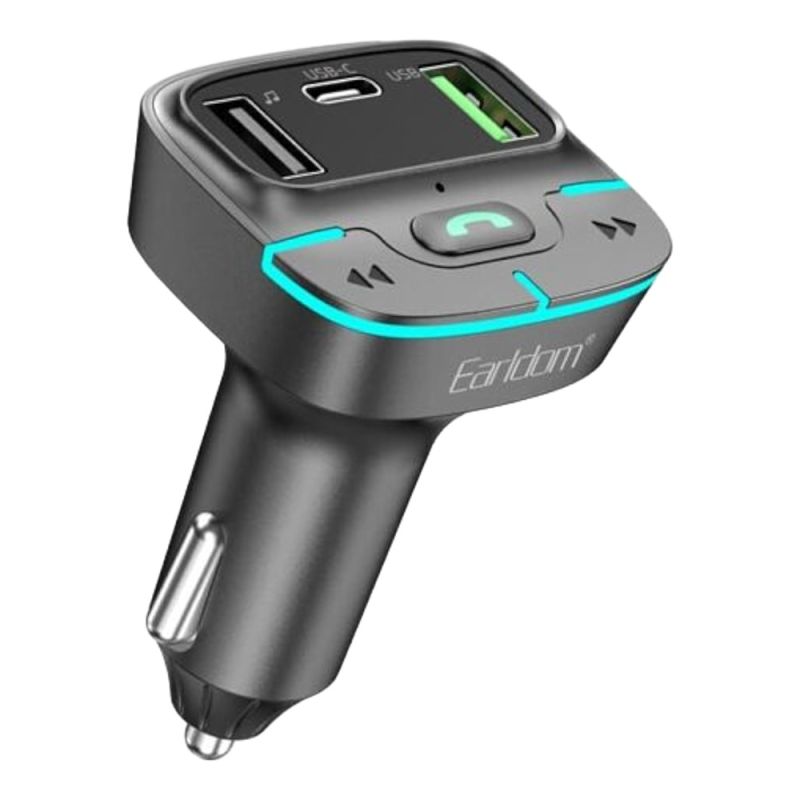 Mp3 with bluetooth for car, Earldom, M101, 12V, 2.4A, phone