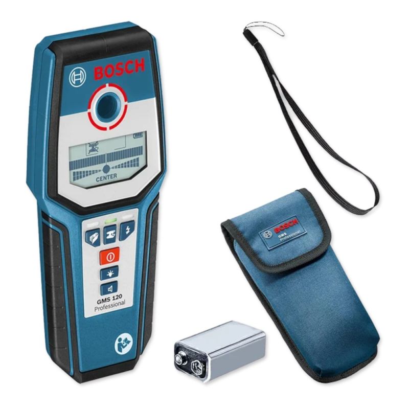Material detector, Bosch, GMS 120, 38-120mm, 5 min, IP54 | M