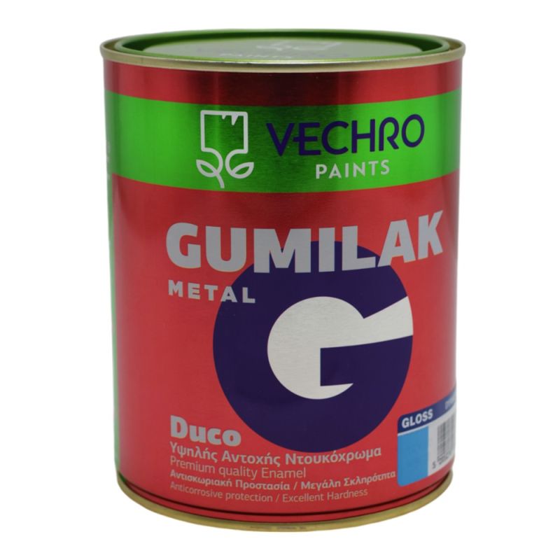 Paint for metal, Vechro Gumilak, 750ml, blue 640, 14-16 m²/l