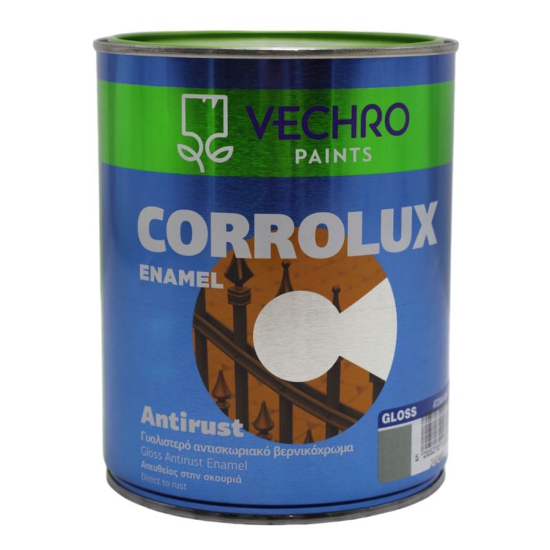Anti-rust paint, Corrolux Enamel, 750ml, gray color 624, 15-
