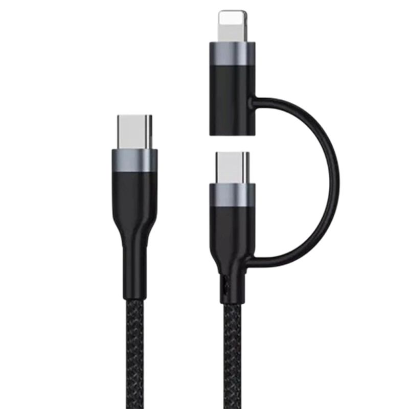 WUW 2 in 1 Charging Cable, X194, Fast Charging, Type C - Typ