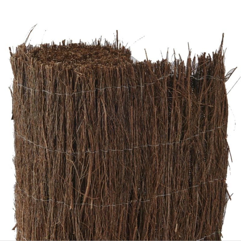 Perimeter fence, natural heather, Giardino Verde, H200 x L30