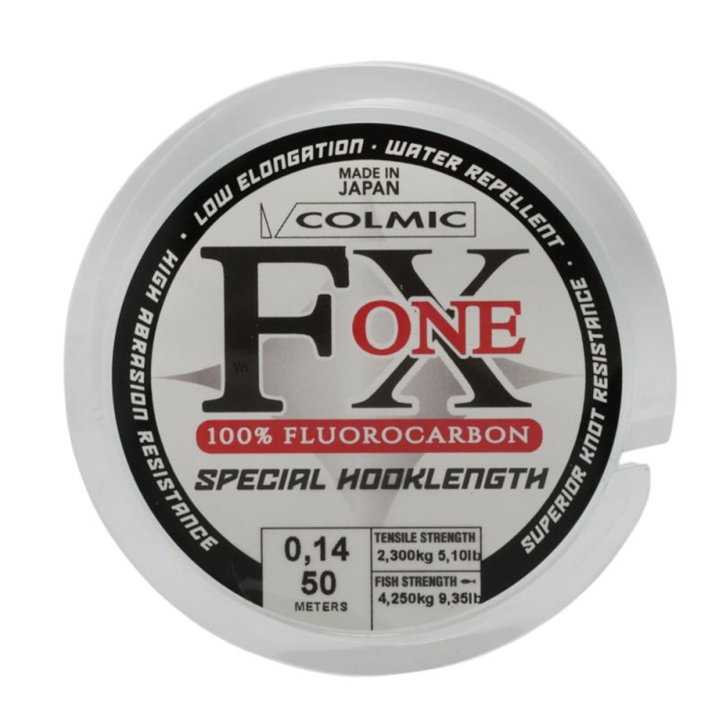 Colmic, FX One, 100% Fluorocarbon, Water repellent, 50 m x 0
