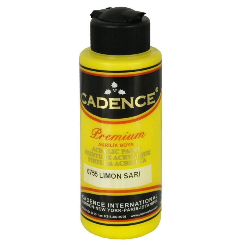 Acrylic paint 120ml lemon | Megatek