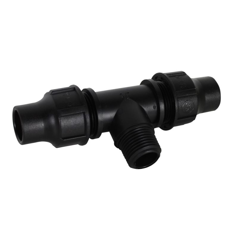 Tee male threaded 16x1/2 x16 PN 6 | Megatek