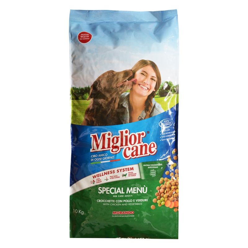 Dog food, Miglior Cane, 10kg, with chicken and vegetables