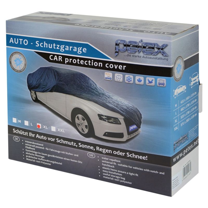 Car cover PETEX, Blu, size: XL | Megatek