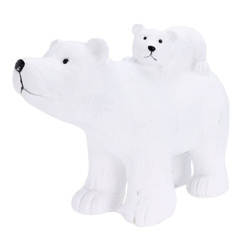 Arush dekorues per Krishtlindje, PE,ngjyre e bardhe, 35 cm