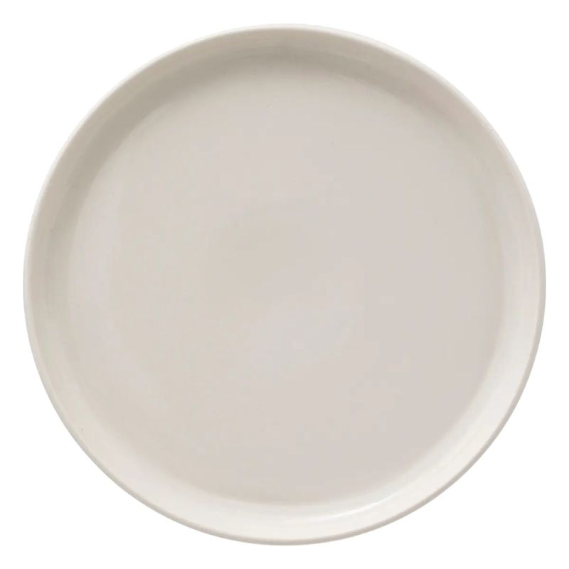 Serving plate, porcelain, white, Dia. 26.5 x H. 2.9 cm | Meg