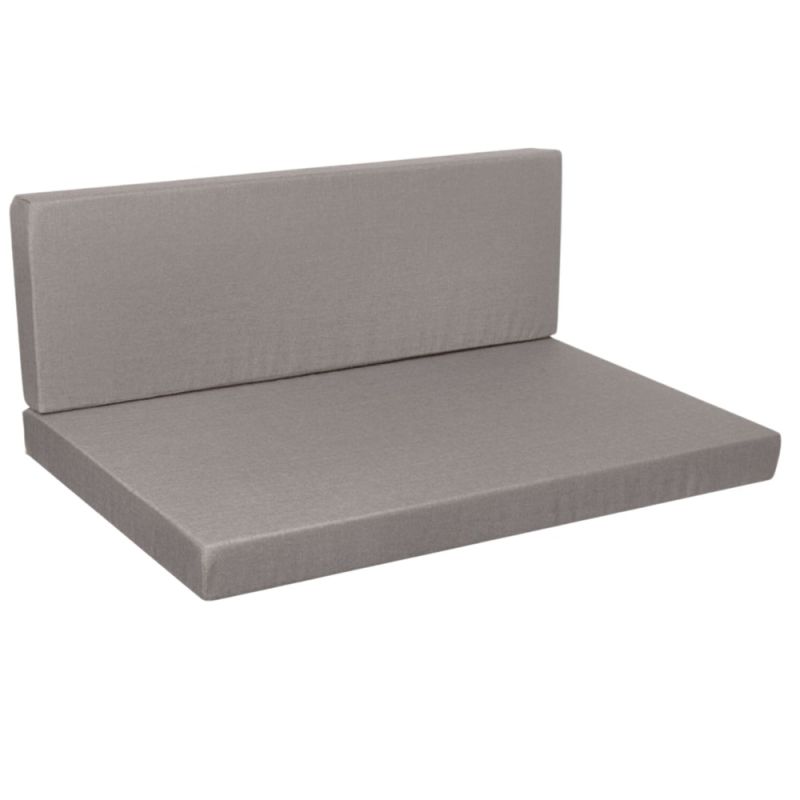 Pallet slatted seating sets, cotton/cotton filling, beige/li