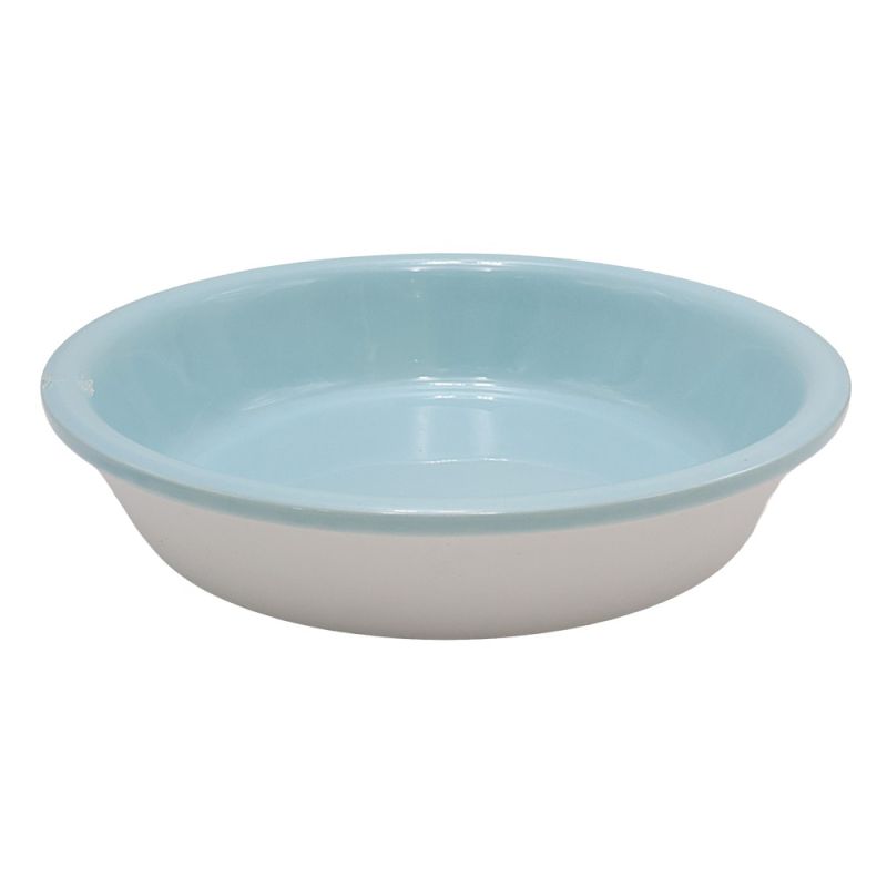 Porcelain insert for pans, blue, Dia. 24 x H 5.1 cm | Megate
