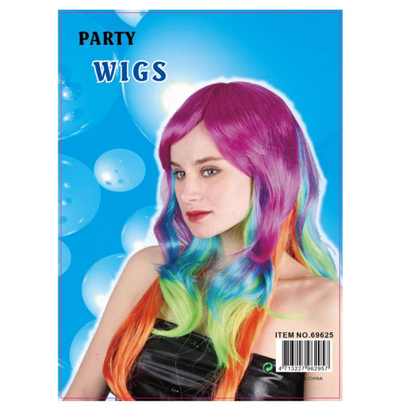 Mix toner long hair hag wig, mix | Megatek