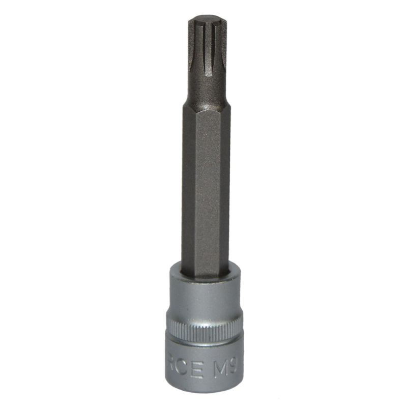 Ribe socket bit, FORCE, chrome-vanadium, 3/8 M9 | Megatek