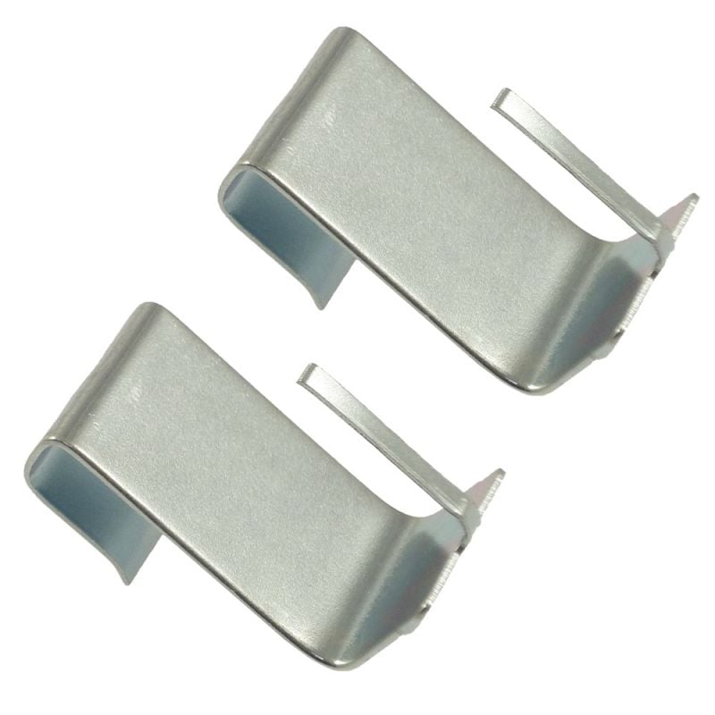 Spring for curtains rod, Color: Chrome plated, Material: Met