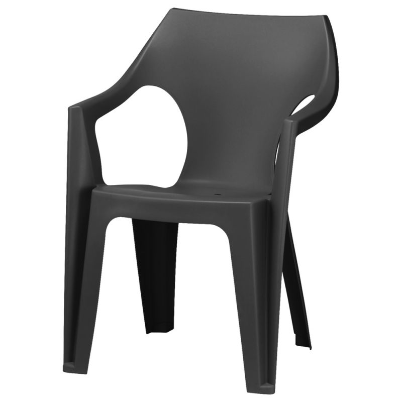 Karrige DANTE, Permasa: 43x41x79cm, Ngjyra: Grafit, Material