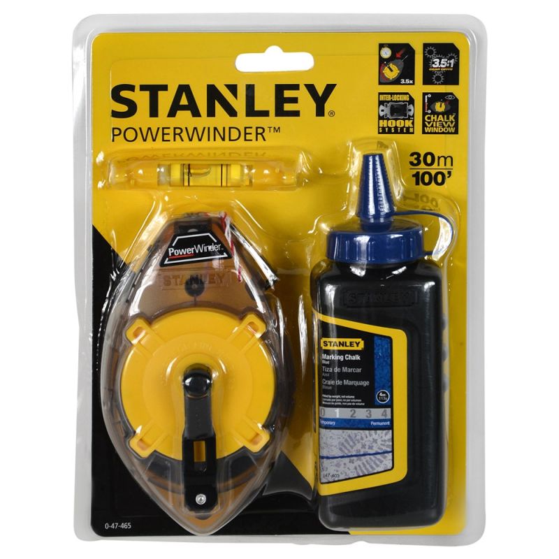 Marking line set, STANLEY, plastic, 30 m | Megatek
