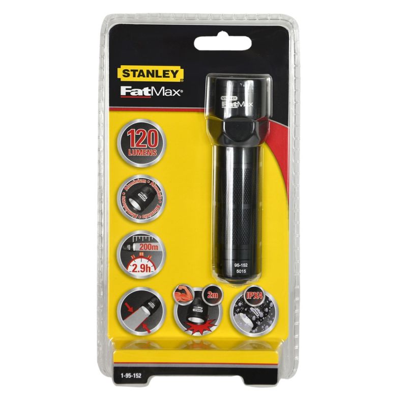 Handle torch, STANLEY FATMAX, aluminium | Megatek