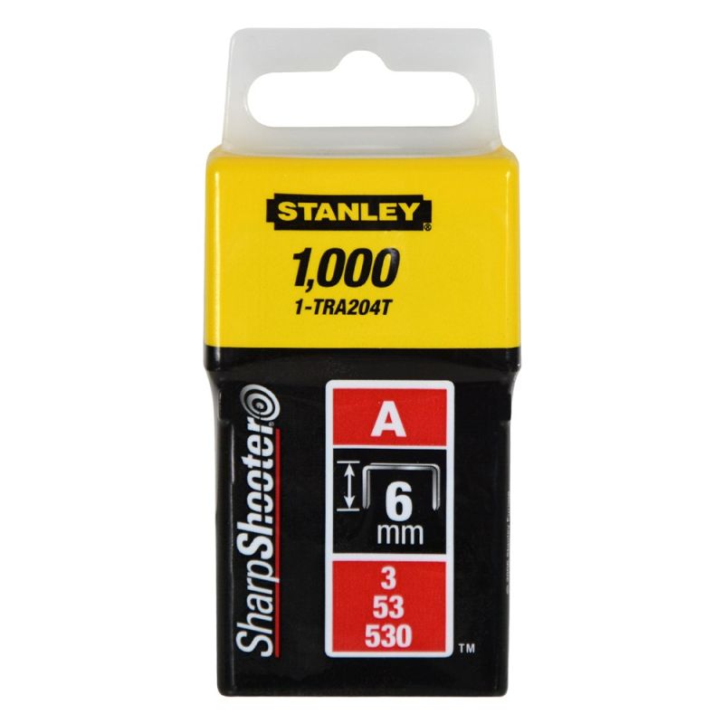 Stapler, Stanley, steel, 6mm | Megatek