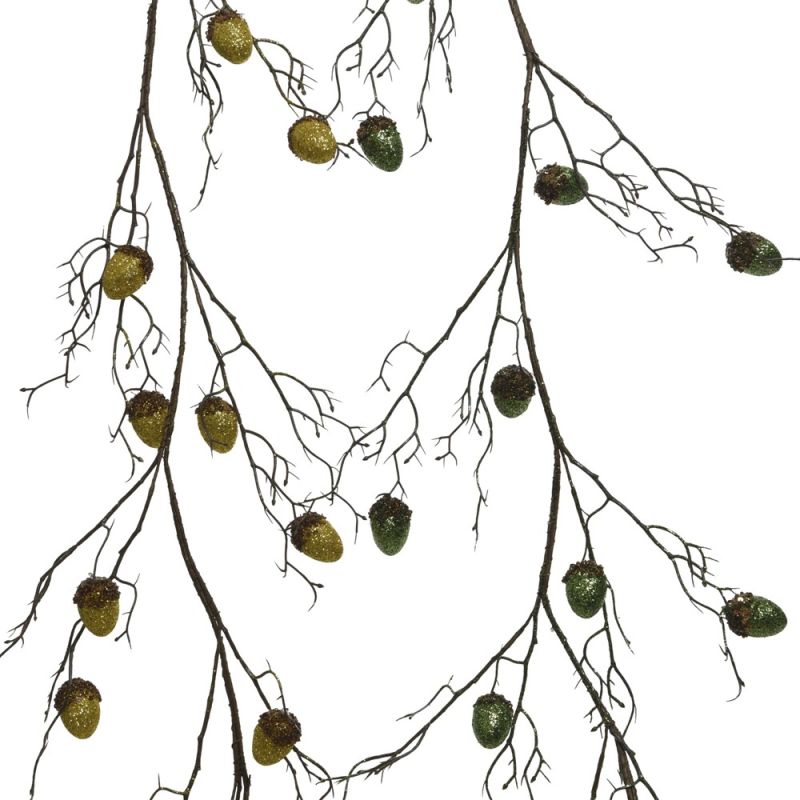 Decorative branches, different colors, PVC, 3 x 15 x 110 cm
