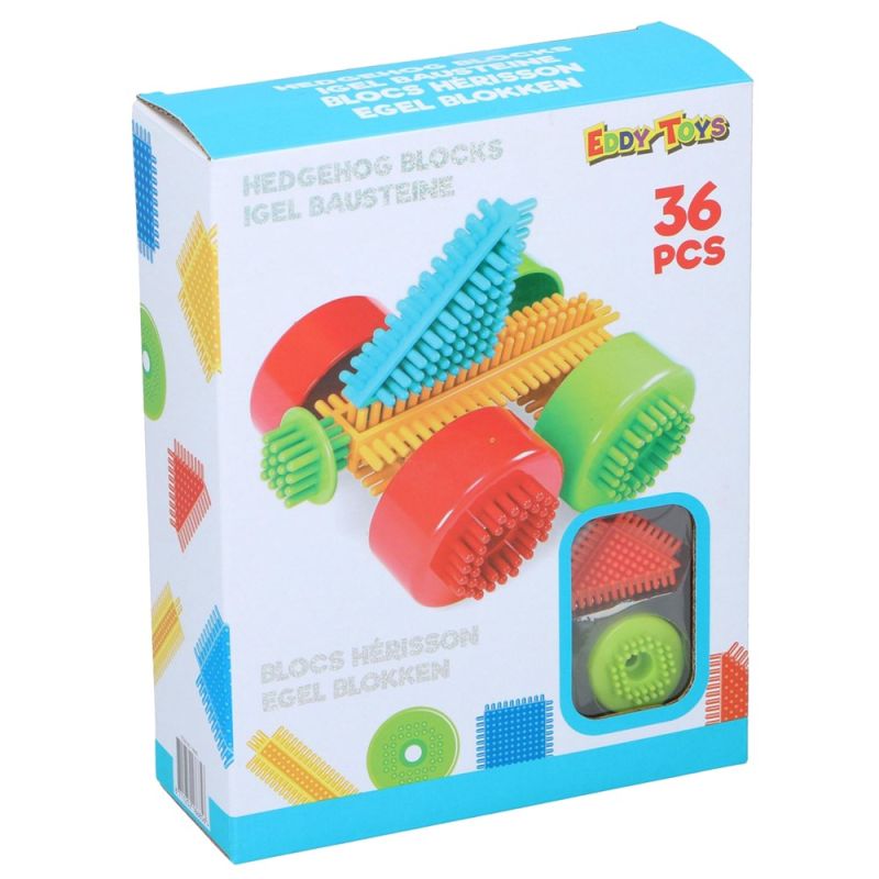 Toy set with building blocks, for children, Hedgehog Blocks,