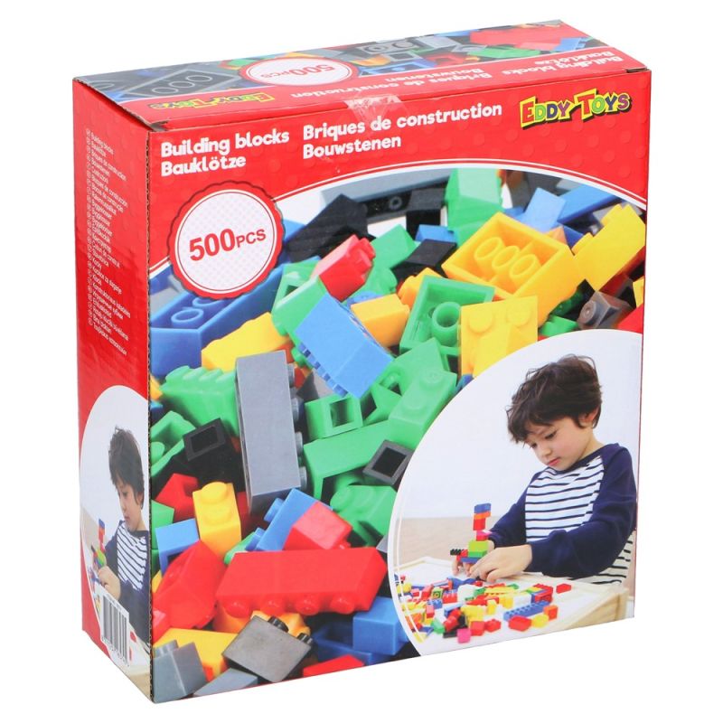 Set lodër me kuba formues, për fëmijë, Eddy Toys, plastikë,