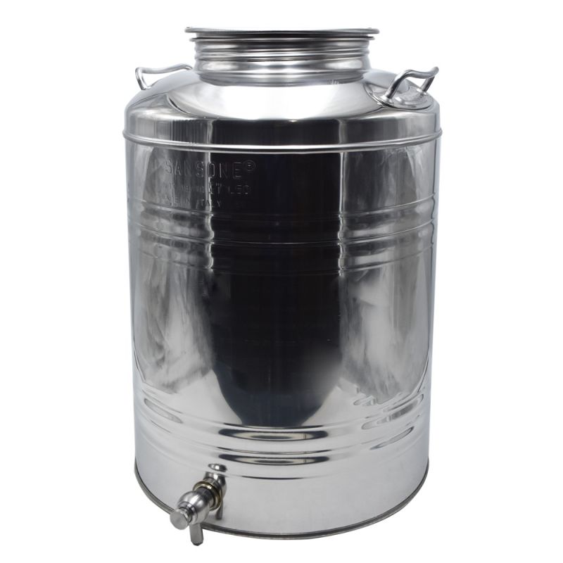 Food container for liquids, La Nuova Sansone®, stainless ste