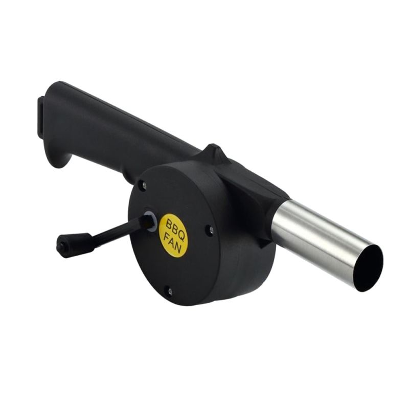 Barbecue fan, Neka, plastic and stainless steel, 25 cm, blac