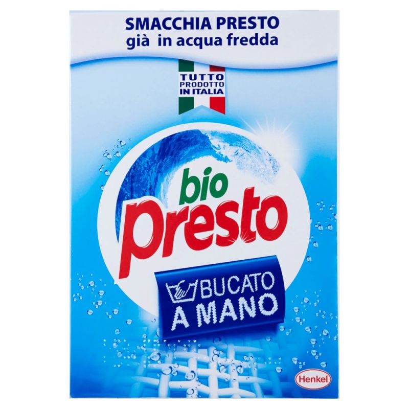 Detergjent pluhur për rroba, Bio Presto, 600 gr, për larje m