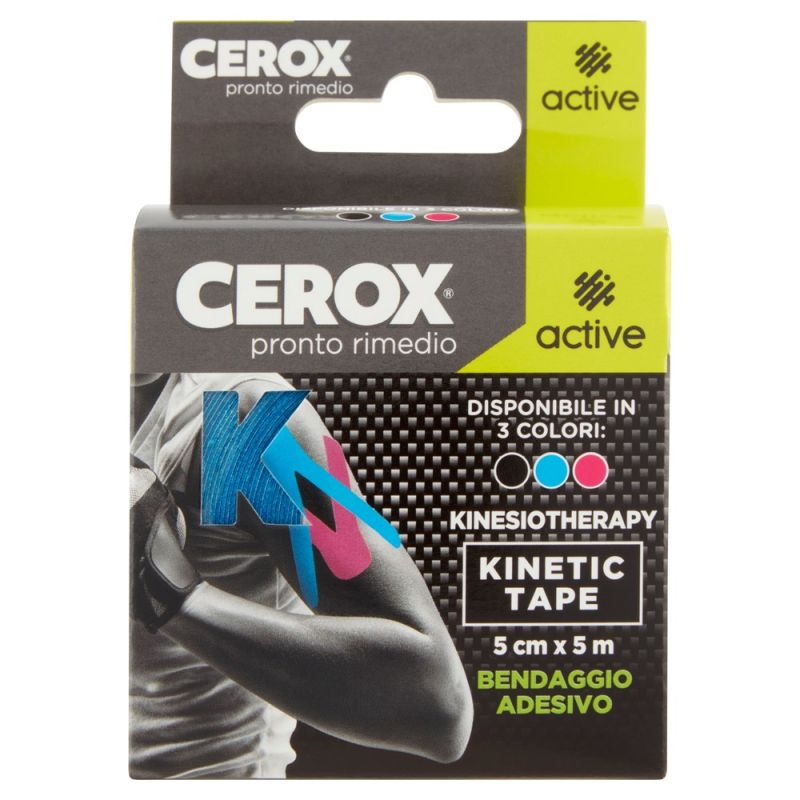 Adhesive tape, Cerox sports, 3 colors, 5cm x 5m | Megatek