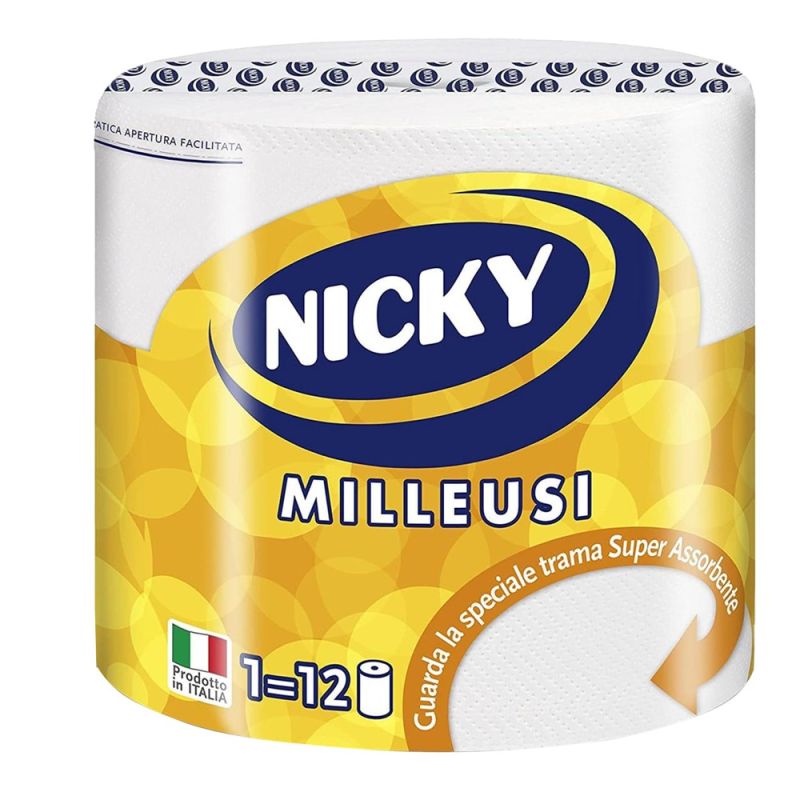 Kitchen paper. Nicky. 600 sheets | Megatek