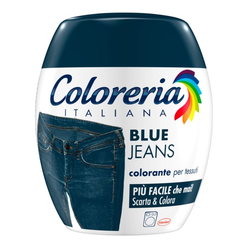 Textile paint, blue, Coloreria, 350 gr, 1 piece | Megatek