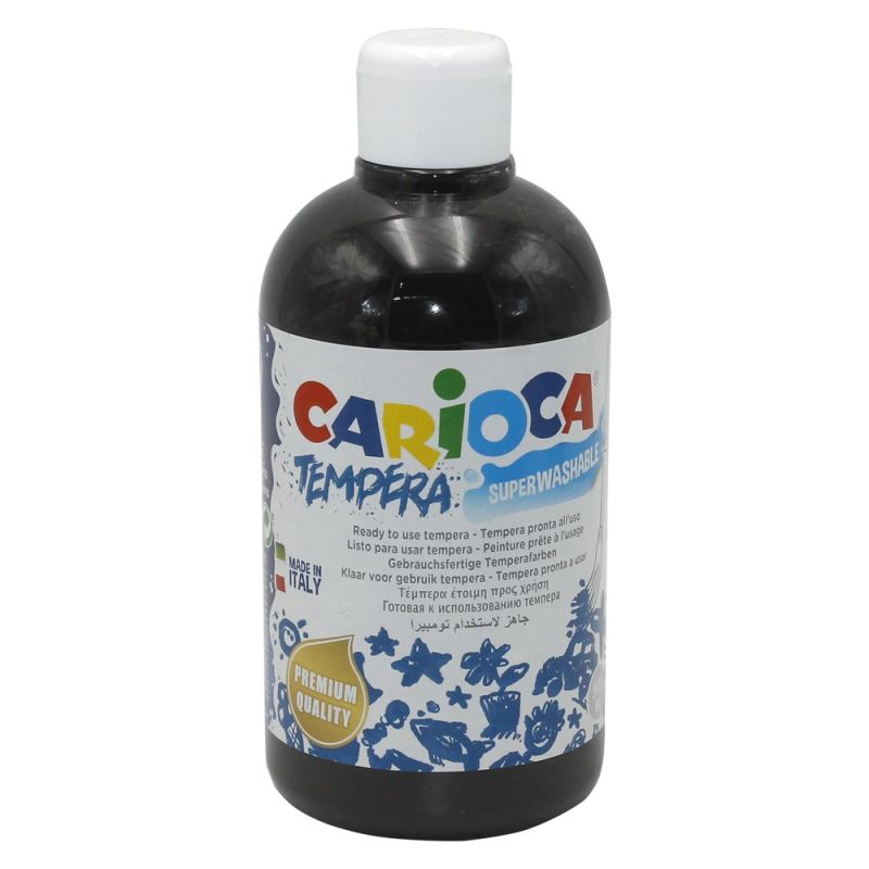 Carioca ready tempera-bottle 500 ml black KO027/02 | Megatek