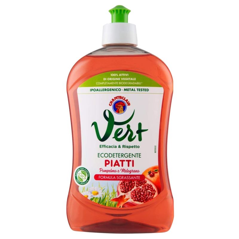 Dishwashing detergent, Chanteclair, Vert, pomegranate aroma,