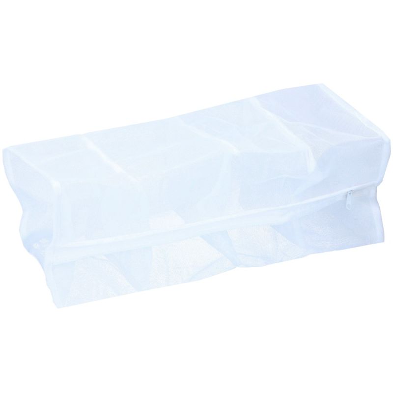 Washing bag for socks, 40x17x17 cm, white | Megatek