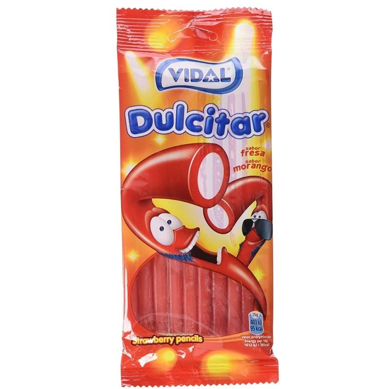 Gummy candies, Dulcitar, Vidal, plastic, 100 g, red, 1 piece