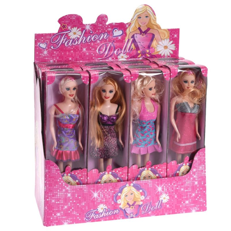 Kukull për fëmijë, Fashion Doll, plastikë, 28 cm, mikse, 1 c