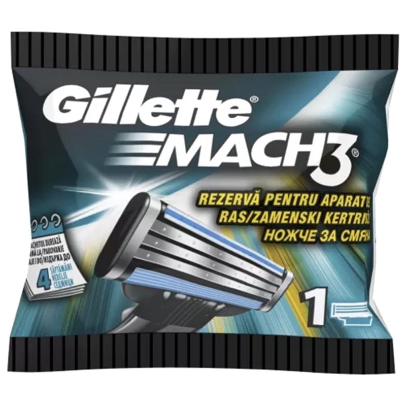 Razor, Gillette Mach 3 blades, 1 piece | Megatek