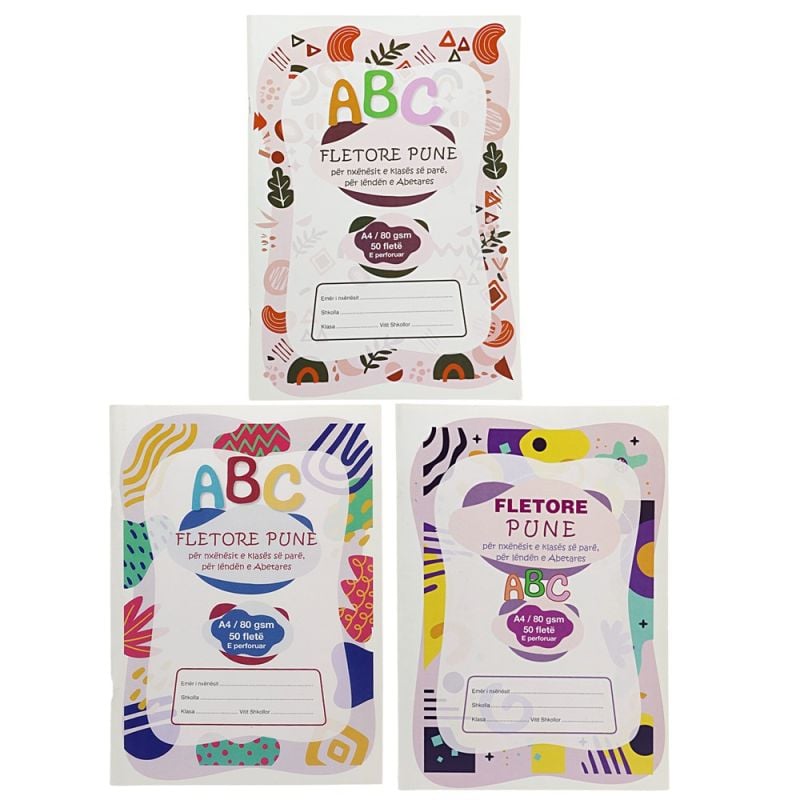 ABC notebook, 50 sheets, 1 piece | Megatek