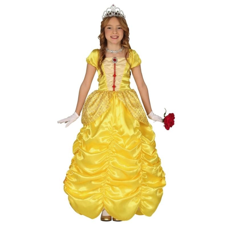 Kostum Halloween për fëmijë, Belle, poliestër, 110-115 cm, e