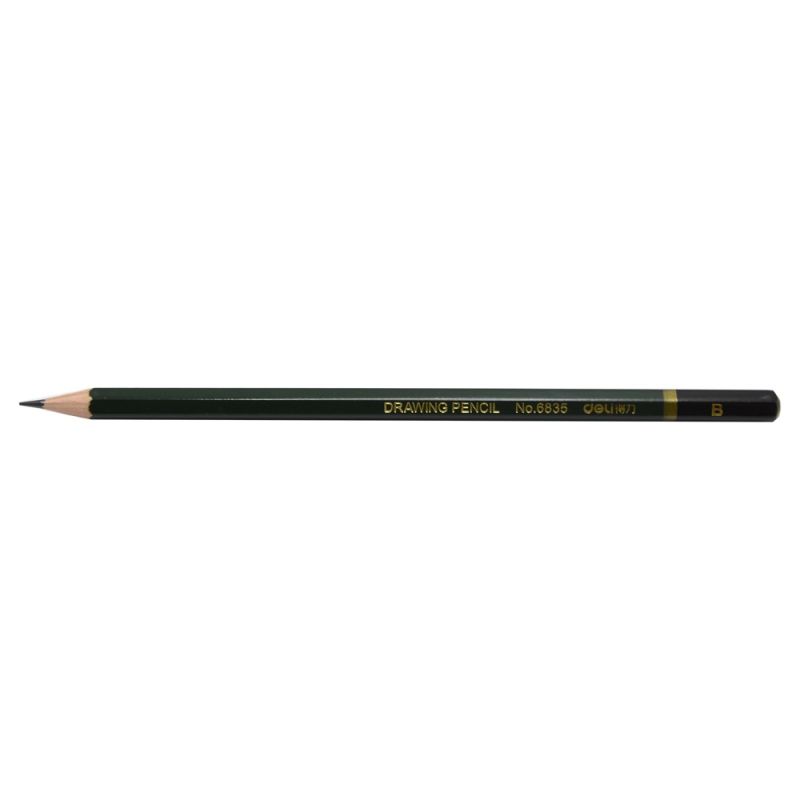 Pencil, Deli, Dark green B12, 1 piece | Megatek