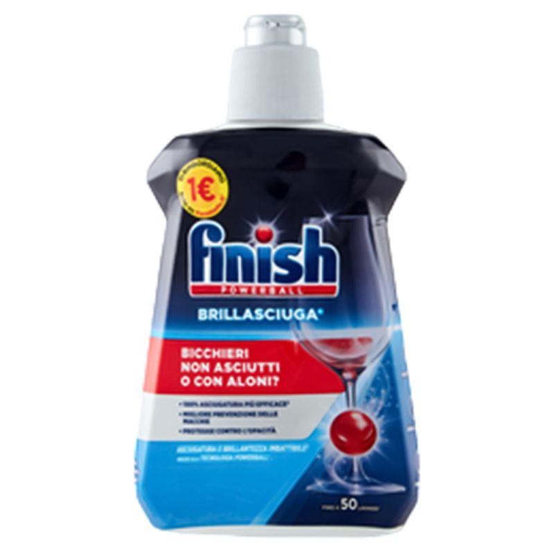 Glass cleaner, for dishwashers, Finish, regular, 250 ml, 1 p
