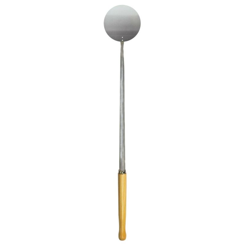 Circular pizza shovel, aluminium, 18x77 cm, 1 piece | Megate