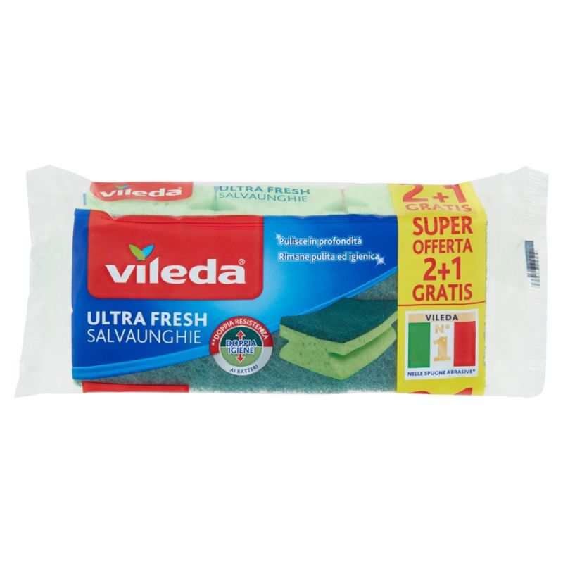 Sponges, vileda, ultra Fresh, 3 pcs | Megatek