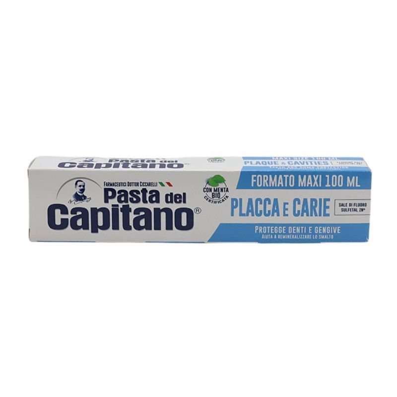 Toothpaste for the treatment of caries, Pasta del capitano,