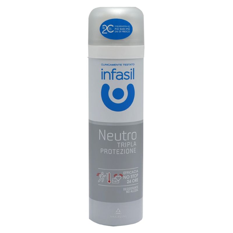 Deo spray, Infasil, Triple protection, 150 ml, 1 piece | Meg