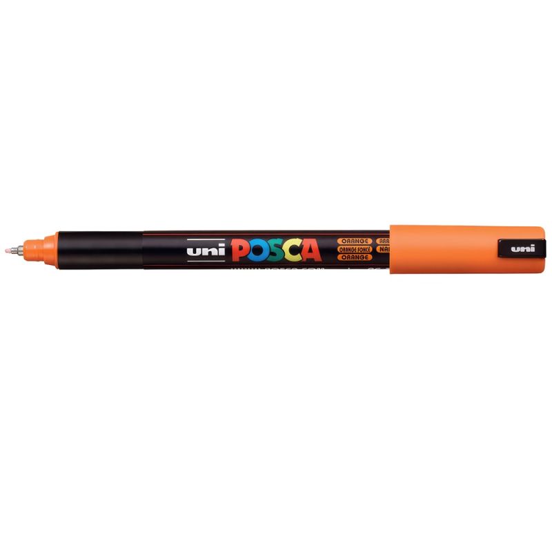 Water-based marker, UNI POSCA, PC-1MR, 0.7mm, Orange, 1 piec