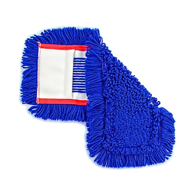 Cleaning mop, acrylic, 80 cm, blue, 1 piece | Megatek