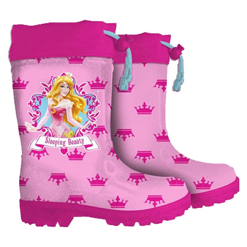 Children's boots, Princess, plastic, pink, 1 pair | Megatek