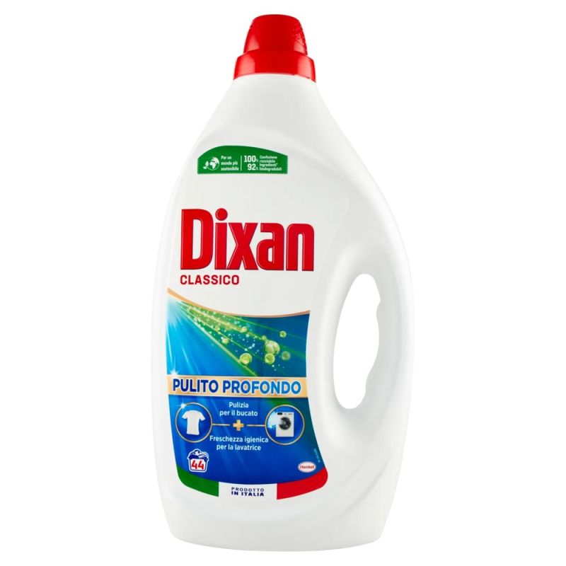 Liquid detergent for clothes, Dixan, Classico, 44 washes, 2.