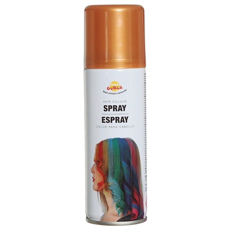 Hair coloring spray, for Halloween, gold, 125 ml, 1 piece